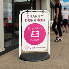 Swing Signs - 2 Sizes & Colours | Sign Supplier